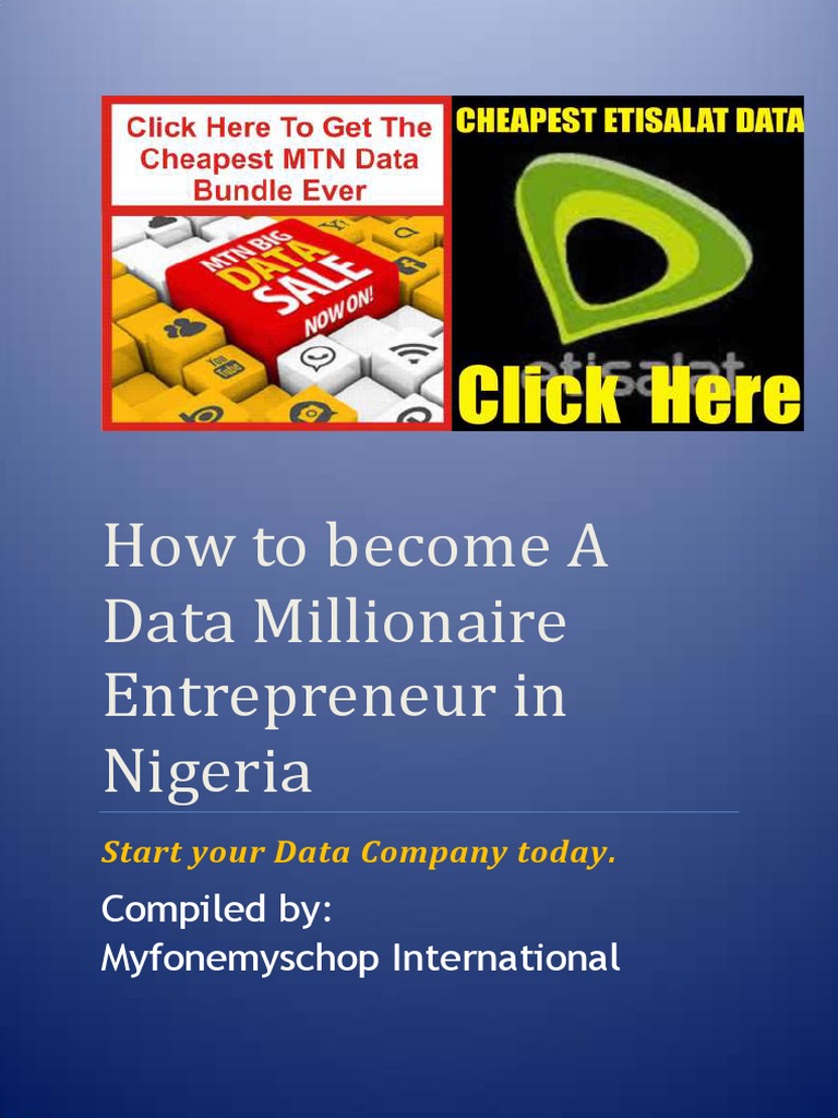 MTN Data Sharing Business Guide | PDF | Marketing | Internet