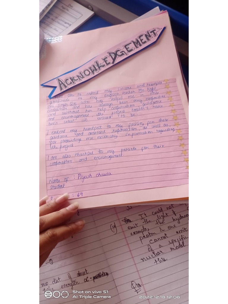 English Project Class 12th | PDF