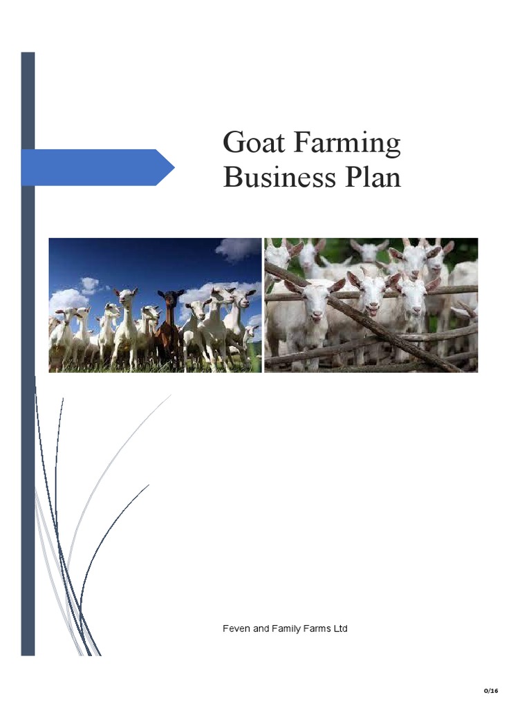 Goat Farm Plan | PDF | Agriculture | Livestock