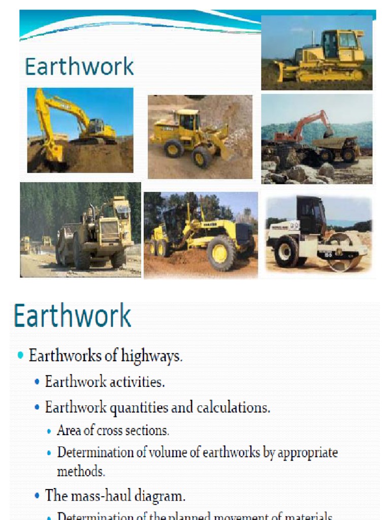 CH - 4 Earthwork | PDF | Home & Garden | Technology & Engineering