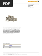 Weidmüller WDU 10 SL/EN Data Sheet | PDF | Electrical Connector ...