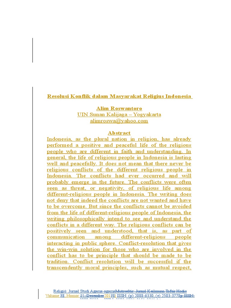 102-Article Text-327-3-10-20190219 | PDF | Mediation | Ethical Principles