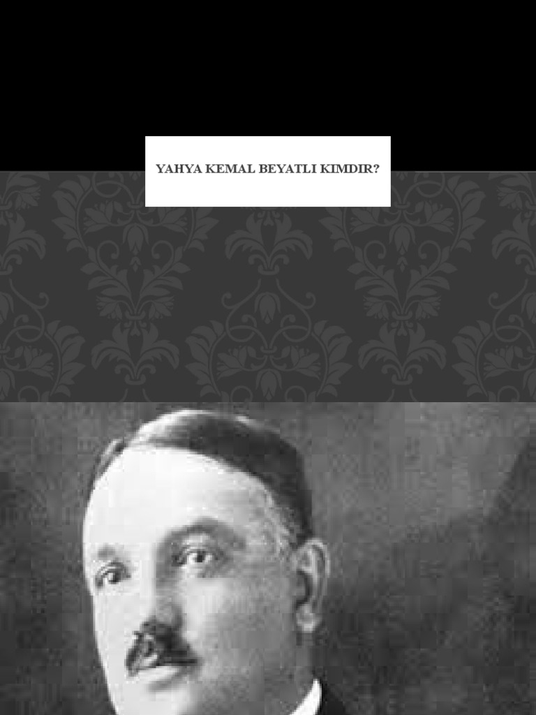 Yahya Kemal Beyatlı Kimdir | PDF