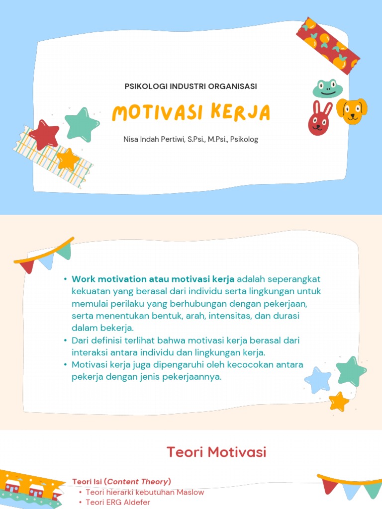 12 - Motivasi Kerja | PDF