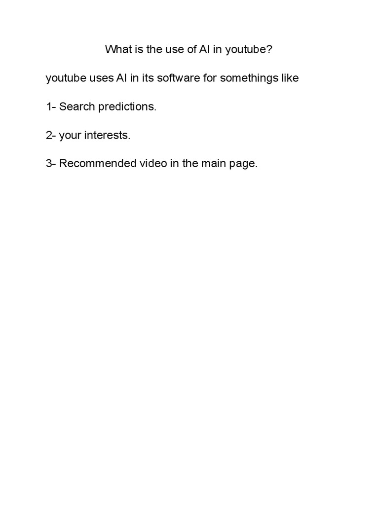 How Youtube Leverages Ai For Search Predictions User Interests And
