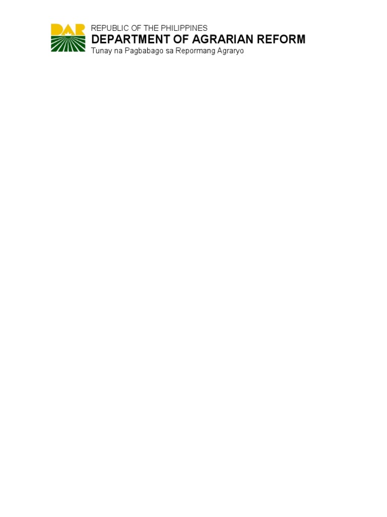 DAR Letterhead | PDF