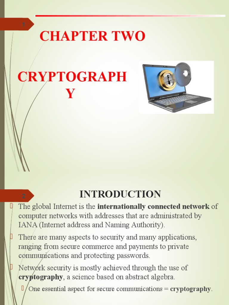 Chapter 2 | Download Free PDF | Cryptography | Key (Cryptography)