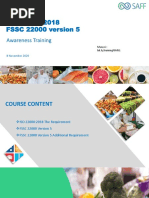 NEW UPDATE! FSSC 22000 Version 6.0 | PDF | Food And Drink | Business