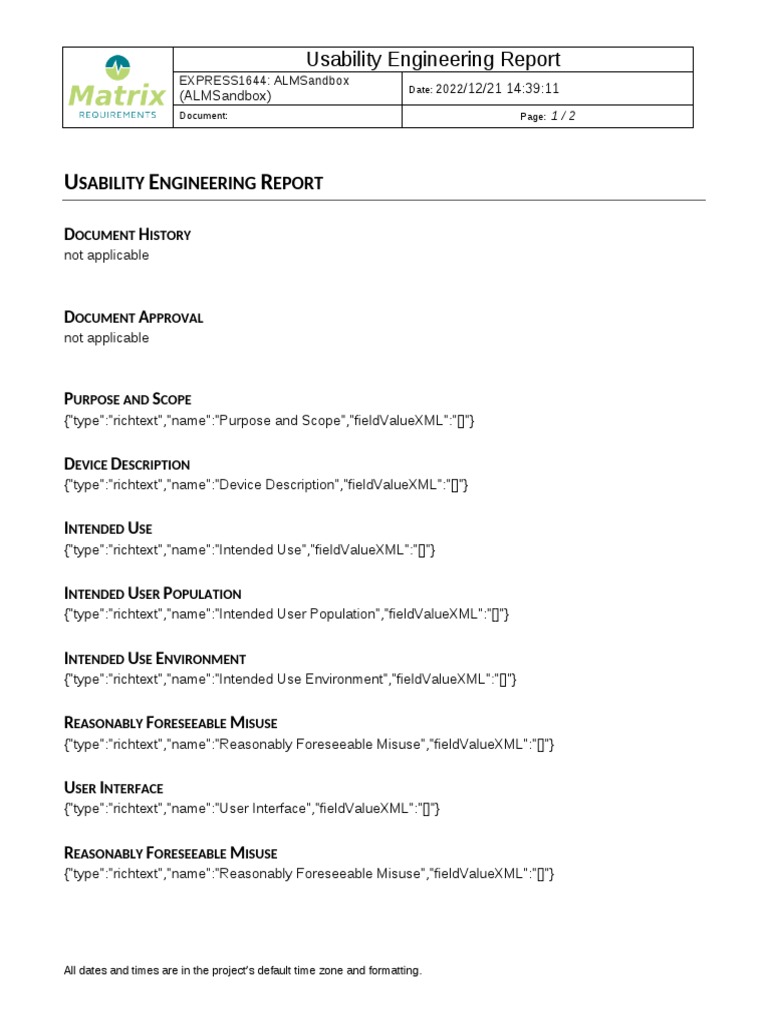 Usability Engineering Report | PDF