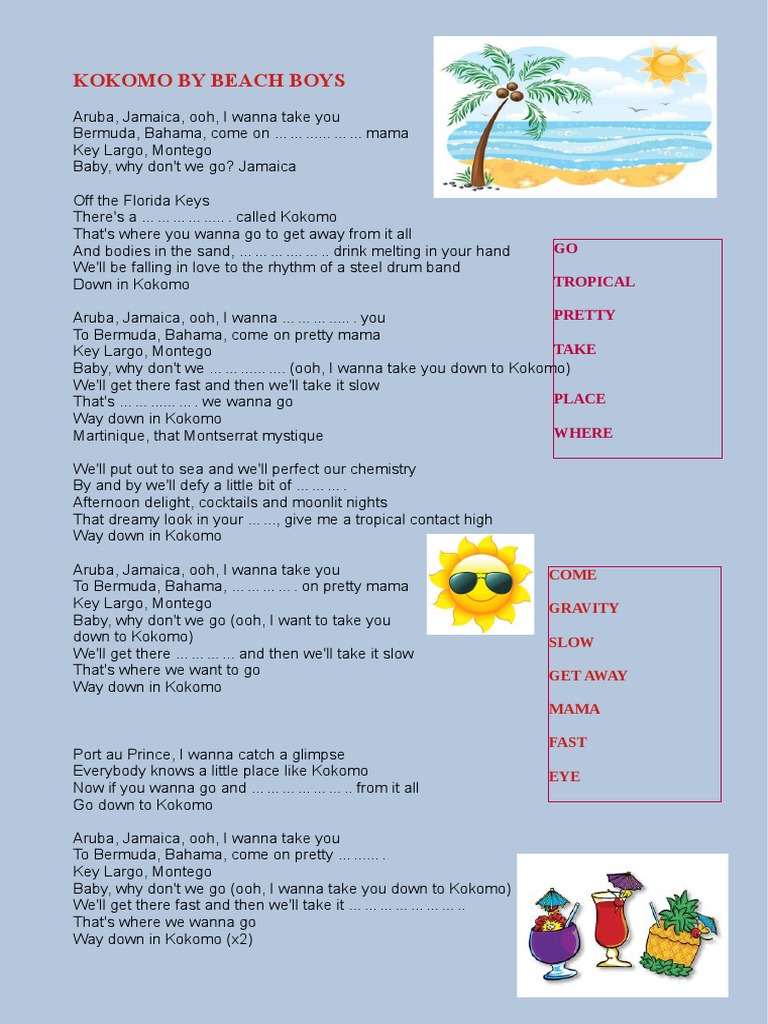 "Kokomo: Beach Boys' Tropical Escape" | PDF