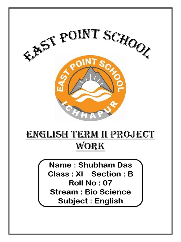 Shubham Das English Project Term 2 | PDF | Medical Specialties | Epidemiology