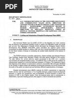 DOH Guidelines on PHIC Fee Sharing | PDF | Social Programs | Health Care
