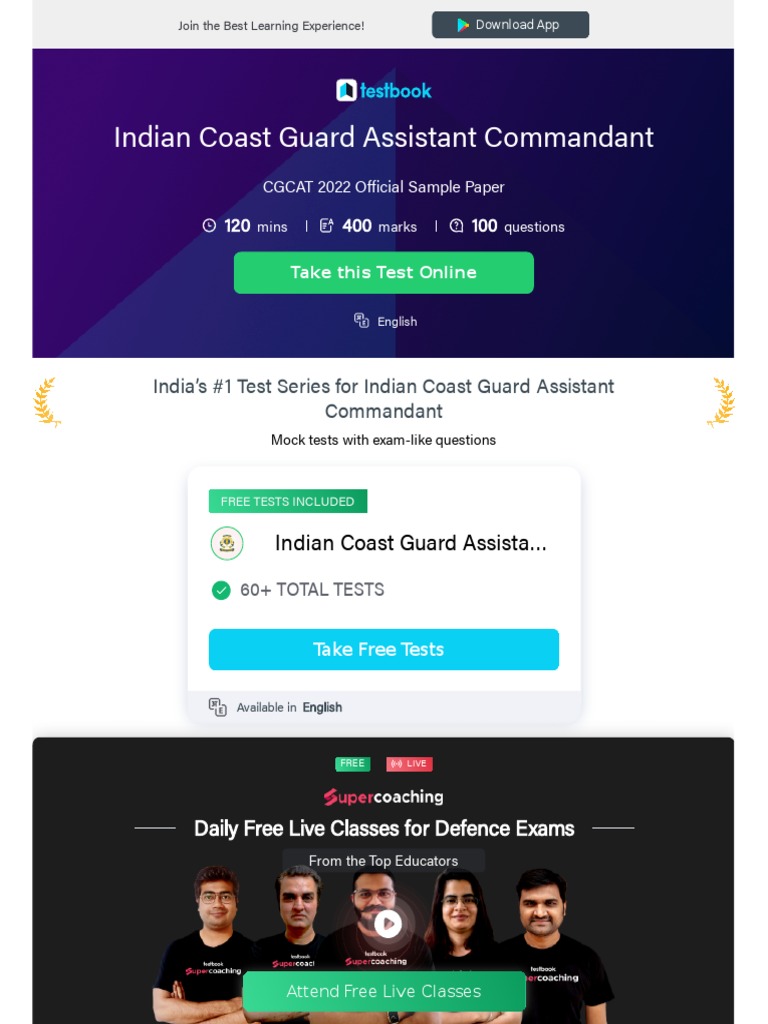 CGCAT 2022 Official Sample Paper | PDF | Area | Speed