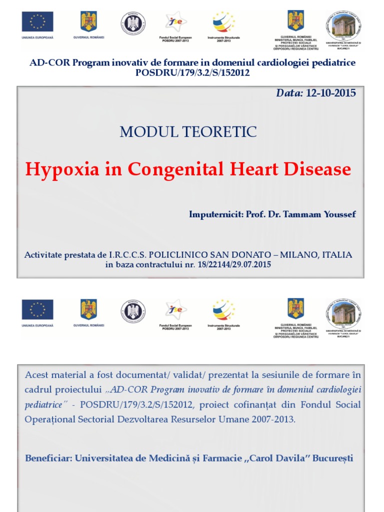 Hypoxia in Pediatric Heart Disease | PDF | Congenital Heart Defect ...