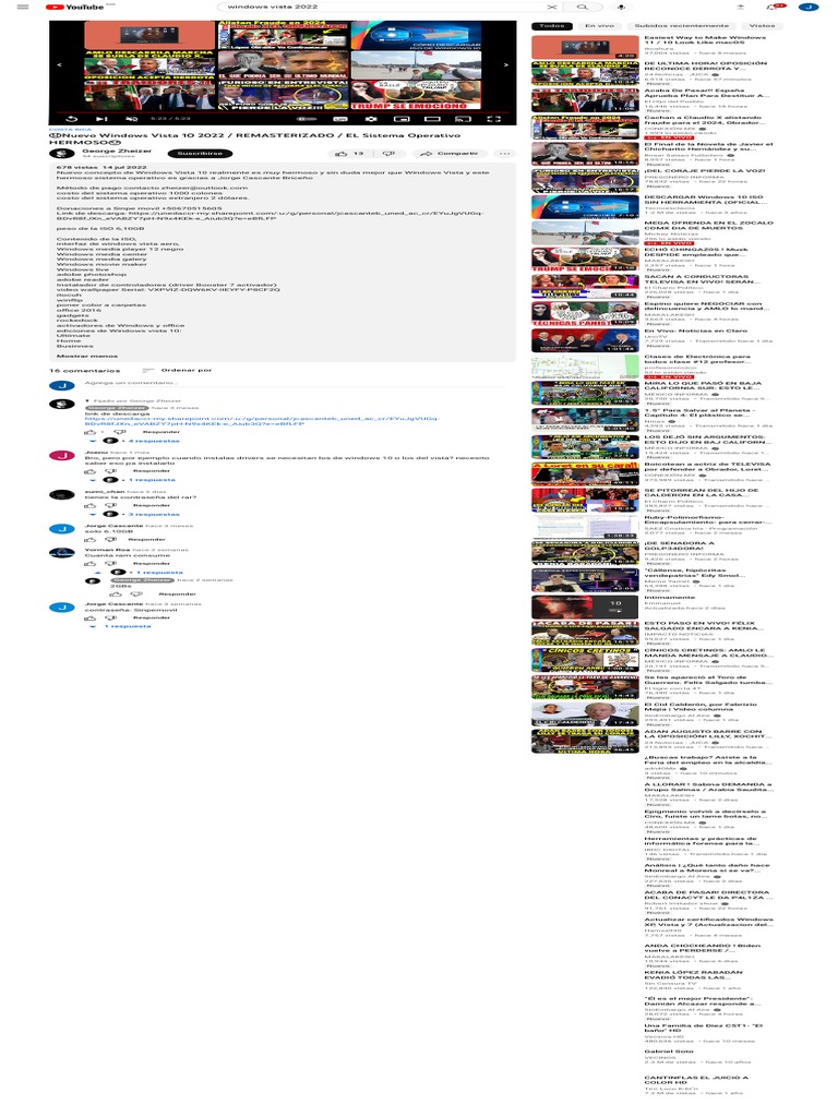 ?nuevo Windows Vista 10 2022 - REMASTERIZADO - EL Sistema Operativo ...