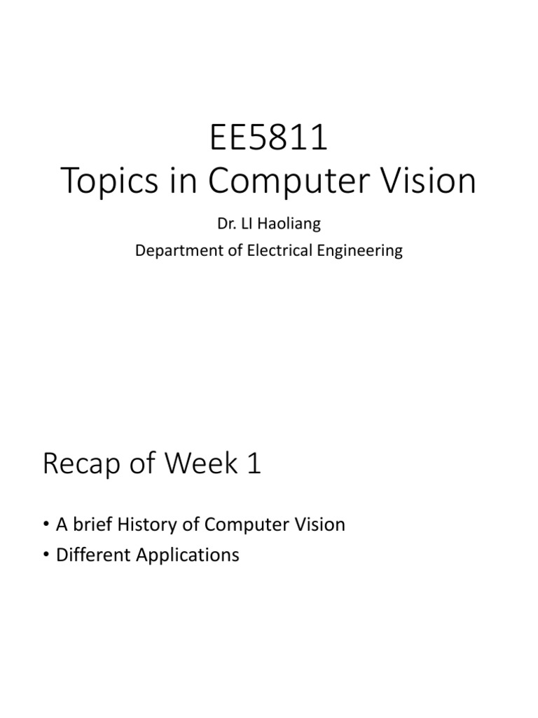 Computer Vision Ch2 Pdf Convolution Interpolation