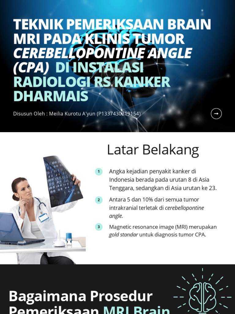 Prosedur MRI untuk Tumor CPA | PDF