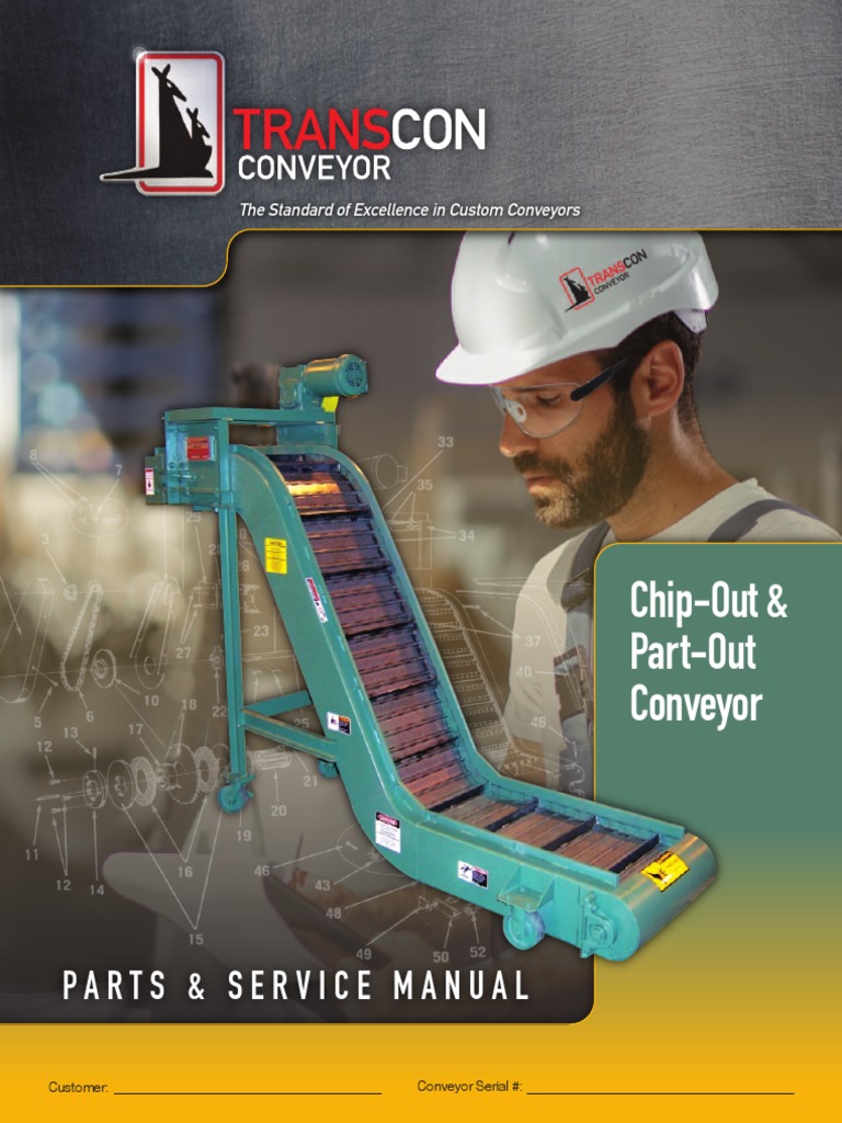 Chip Out or Part Out Service Manual | PDF | Belt (Mechanical) | Screw