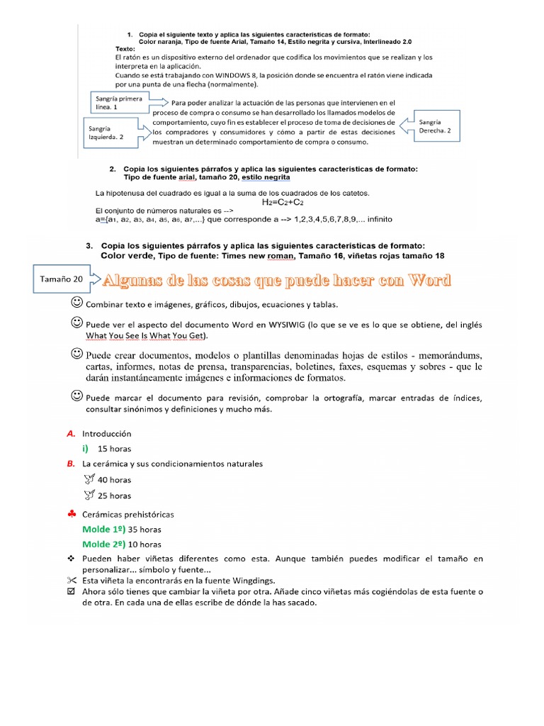 Examen Practico de Word 2 IMAGEN | PDF