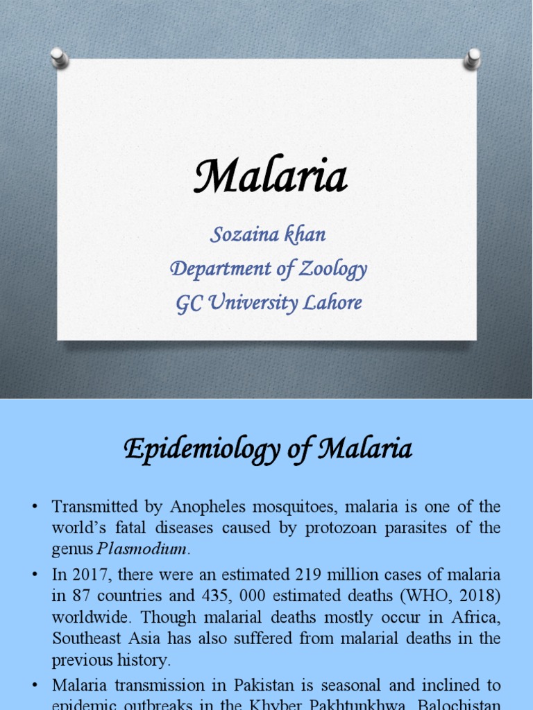 Malaria | PDF