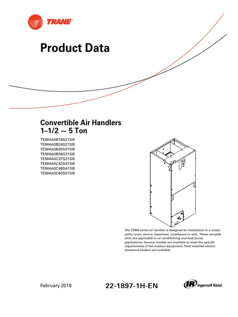 Evaporador Central Trane | PDF | Automation | Electromagnetism
