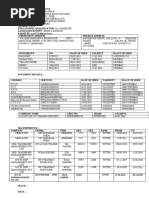 Chema Chema Checklist | PDF | Business | Finance & Money Management