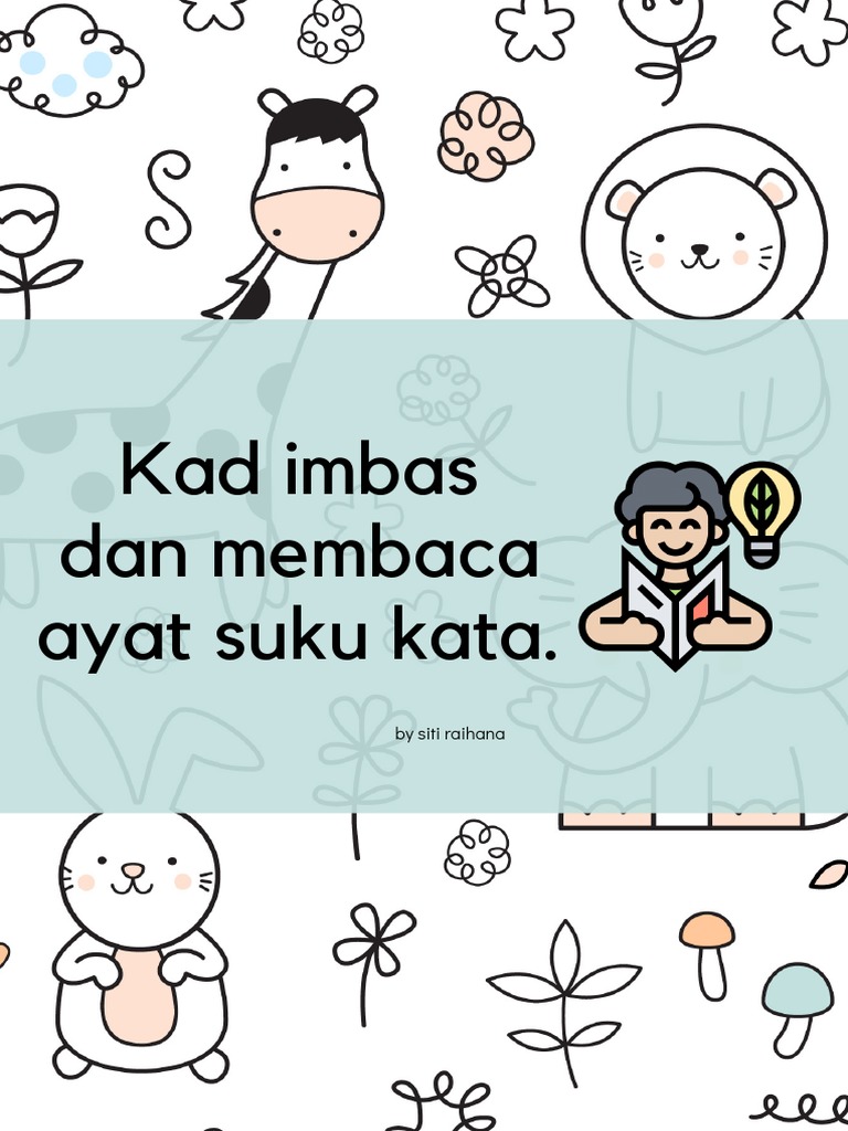 Kad Imbas Dan Membaca Ayat Suku Kata | PDF