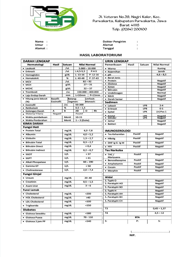 PDF Hasil Lab - Compress | PDF