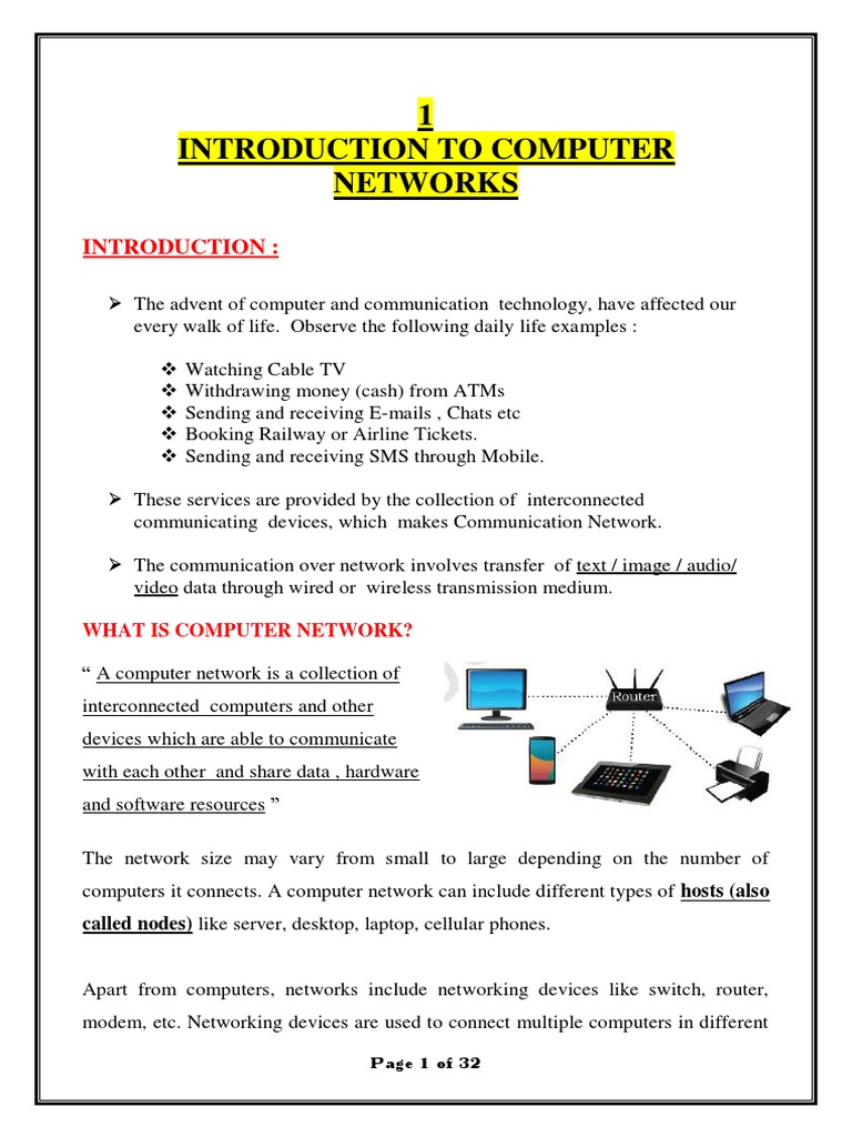 Computer Network | Download Free PDF | World Wide Web | Internet & Web