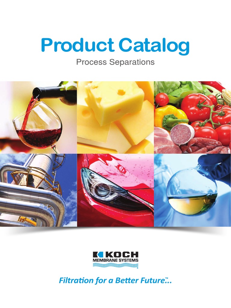KOCH - Process-Separations-Catalog | PDF | Membrane | Quality ...