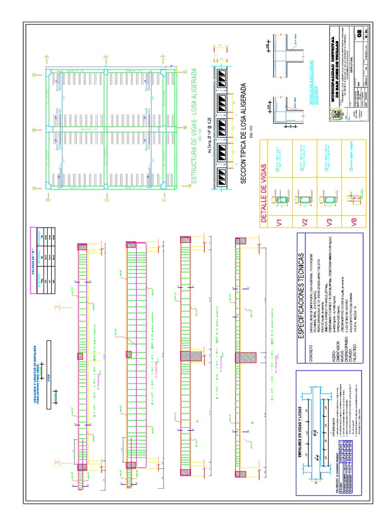 2 Plano Estructural | PDF