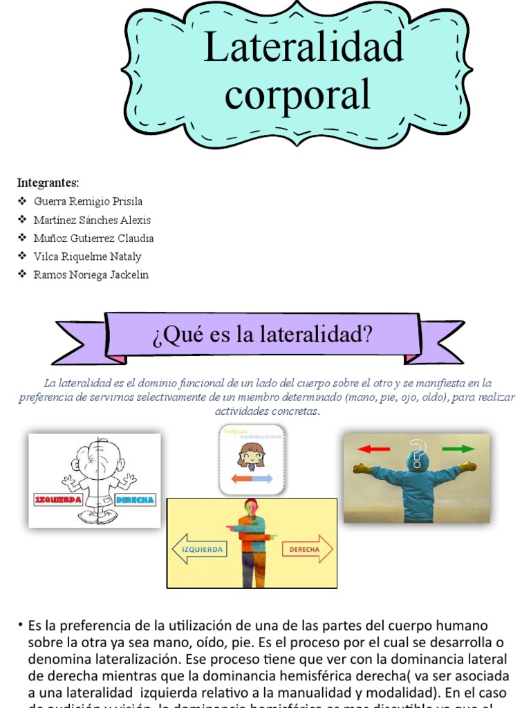 Lateralidad | PDF | Handedness | Hemisferio cerebral