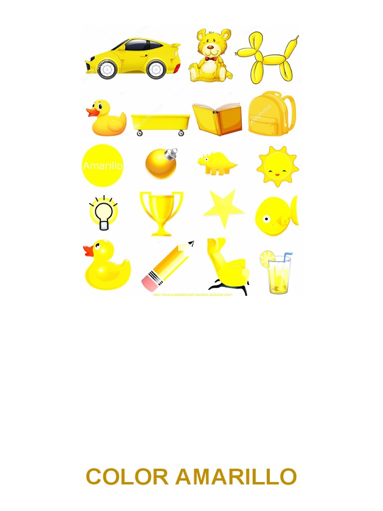 Significado y usos del color amarillo | PDF