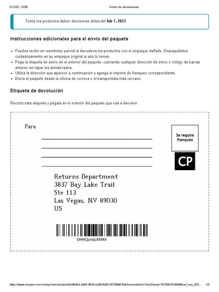 Centro de Devoluciones 221207 193649 | PDF