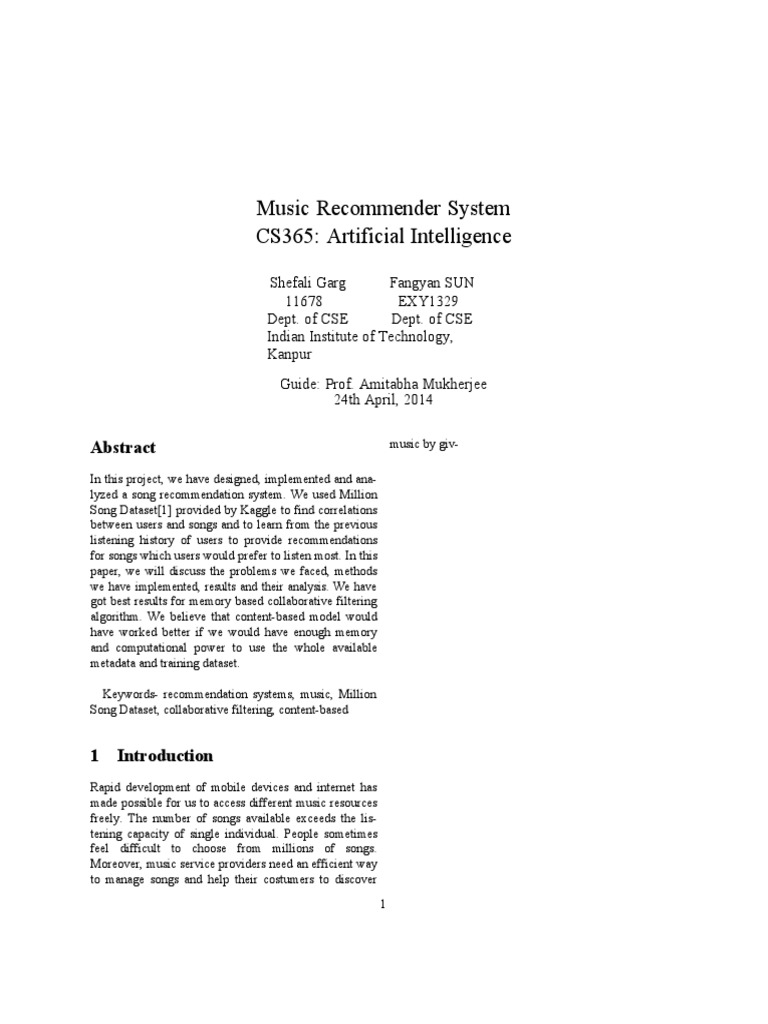 Report | PDF | Metadata | Computing