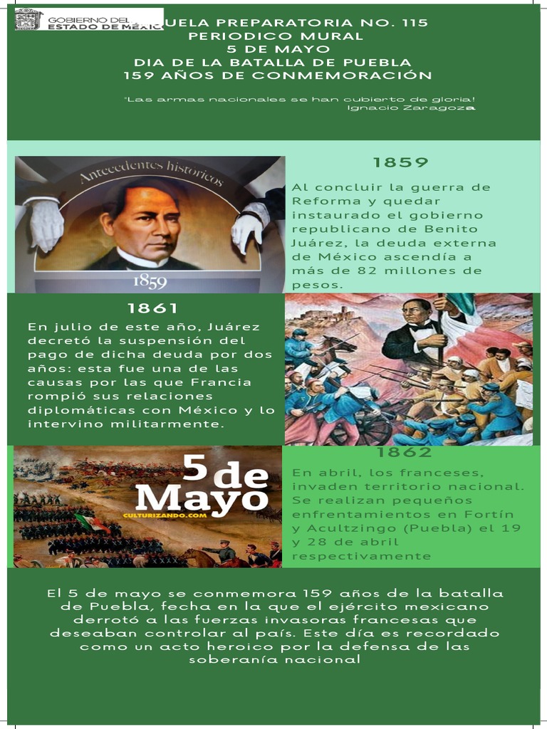 5 de Mayo Batalla de Puebla | PDF