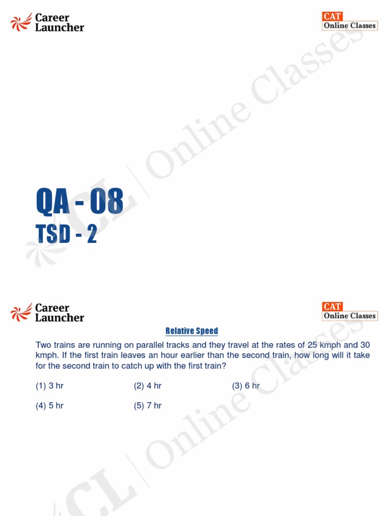 Qa-08 TSD-2 - Q | PDF | Speed | Bus