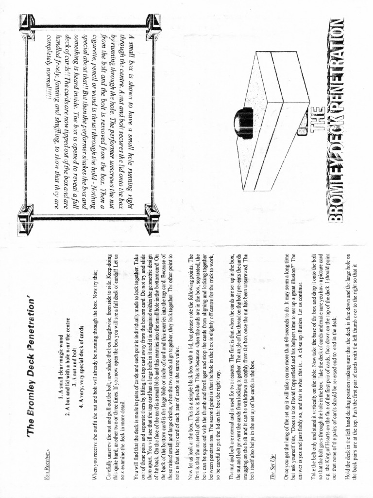 Deck - Penetration by Rob Bromley | PDF