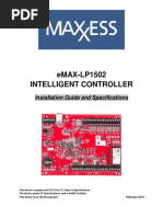 PLT 07611 A.3 Mercury MP1502 Controller Installation and Specifications ...