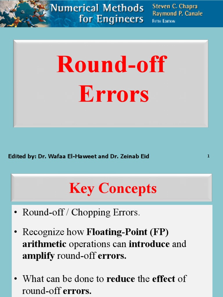 Lecture 4 Roundoff Error Pdf Computer Programming Mathematics Of