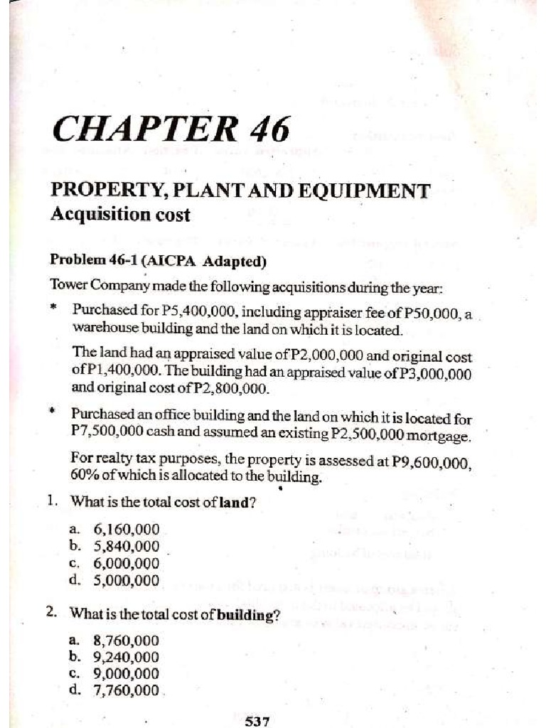 Practical Accounting Problems | PDF