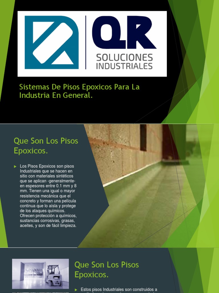 Sistemas de pisos epoxicos: Características, clasificación y aplicaciones en la industria | PDF ...