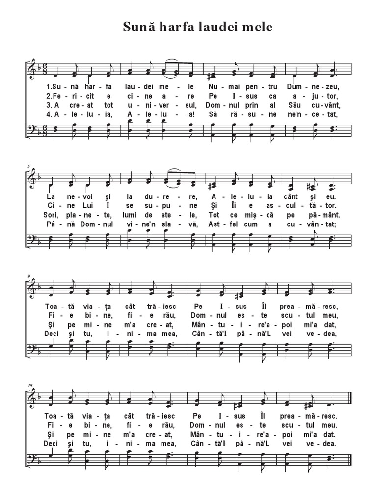 Suna Harfa Laudei Mele | PDF