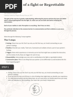 Gottman Repair Checklist | PDF | Wellness