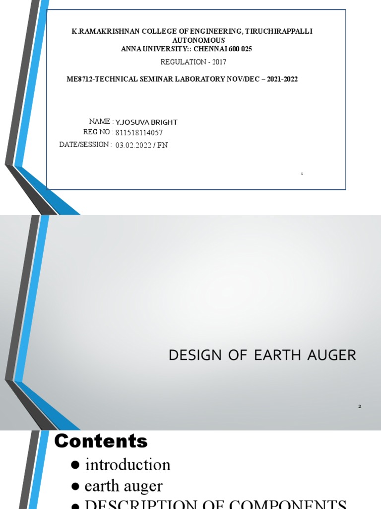Y.josuva Bright | PDF | Drilling | Drill