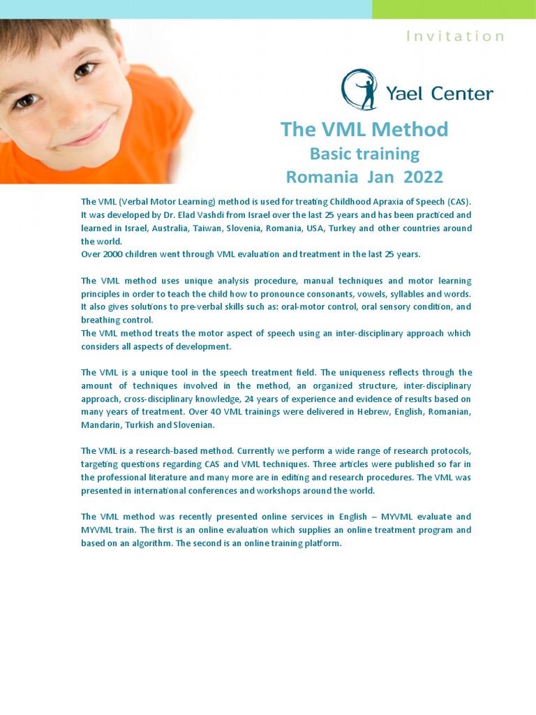 VML Training Romania Jan 2022 | PDF | Cognition | Linguistics