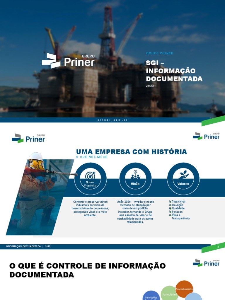 Controle de Informação Documentada SGI | PDF | Informação | Gestão de ...