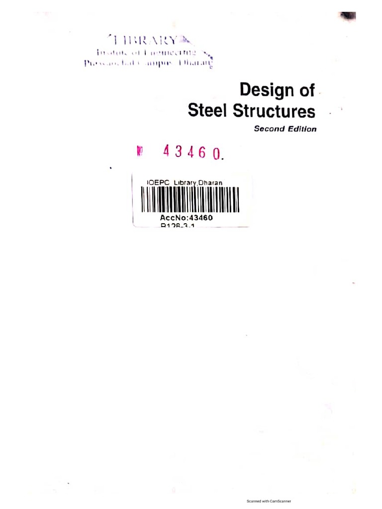 Design of Steel Structure Ls Negi Annas Archive Zlib 21302292 | PDF
