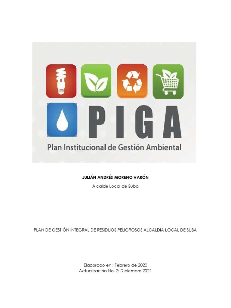 Pgirs Respel 2021 - 2022 | PDF | Residuos | Agua