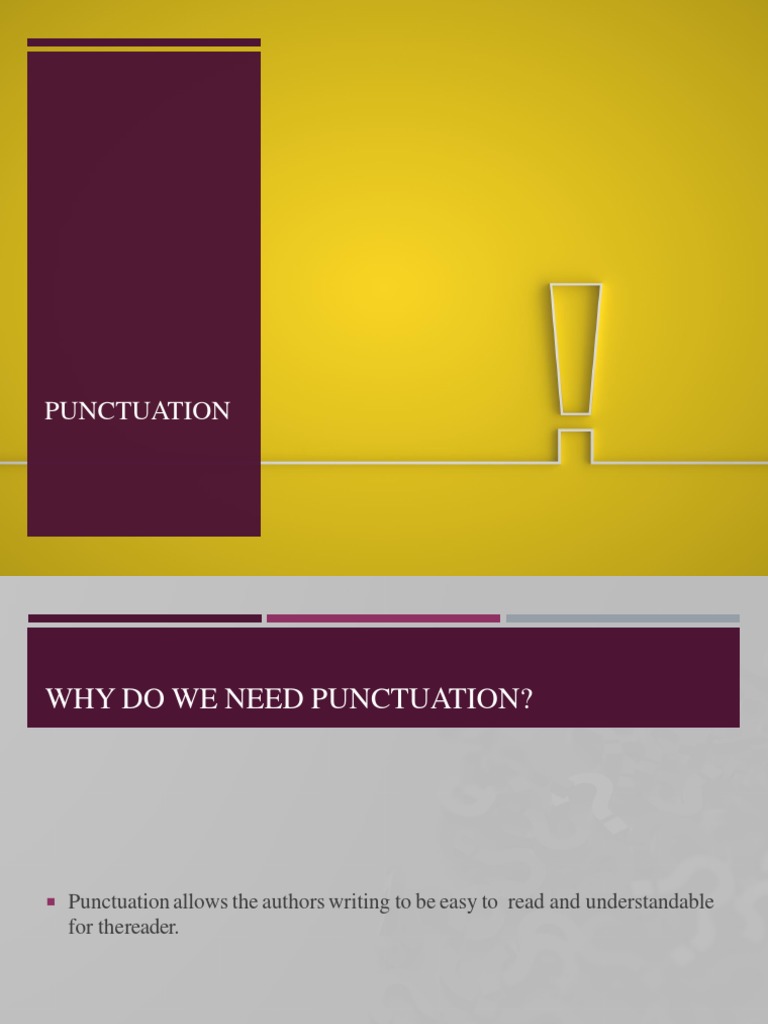 Essential Punctuation Guide | PDF | Punctuation | Comma